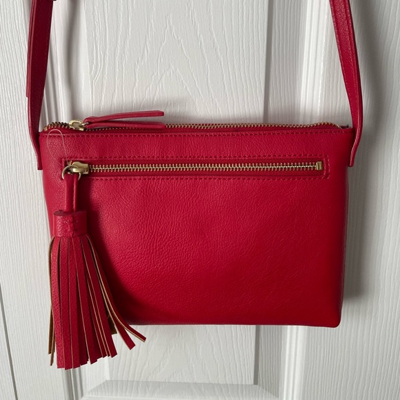 GAP | Bags | Red Crossbody Bag | Poshmark